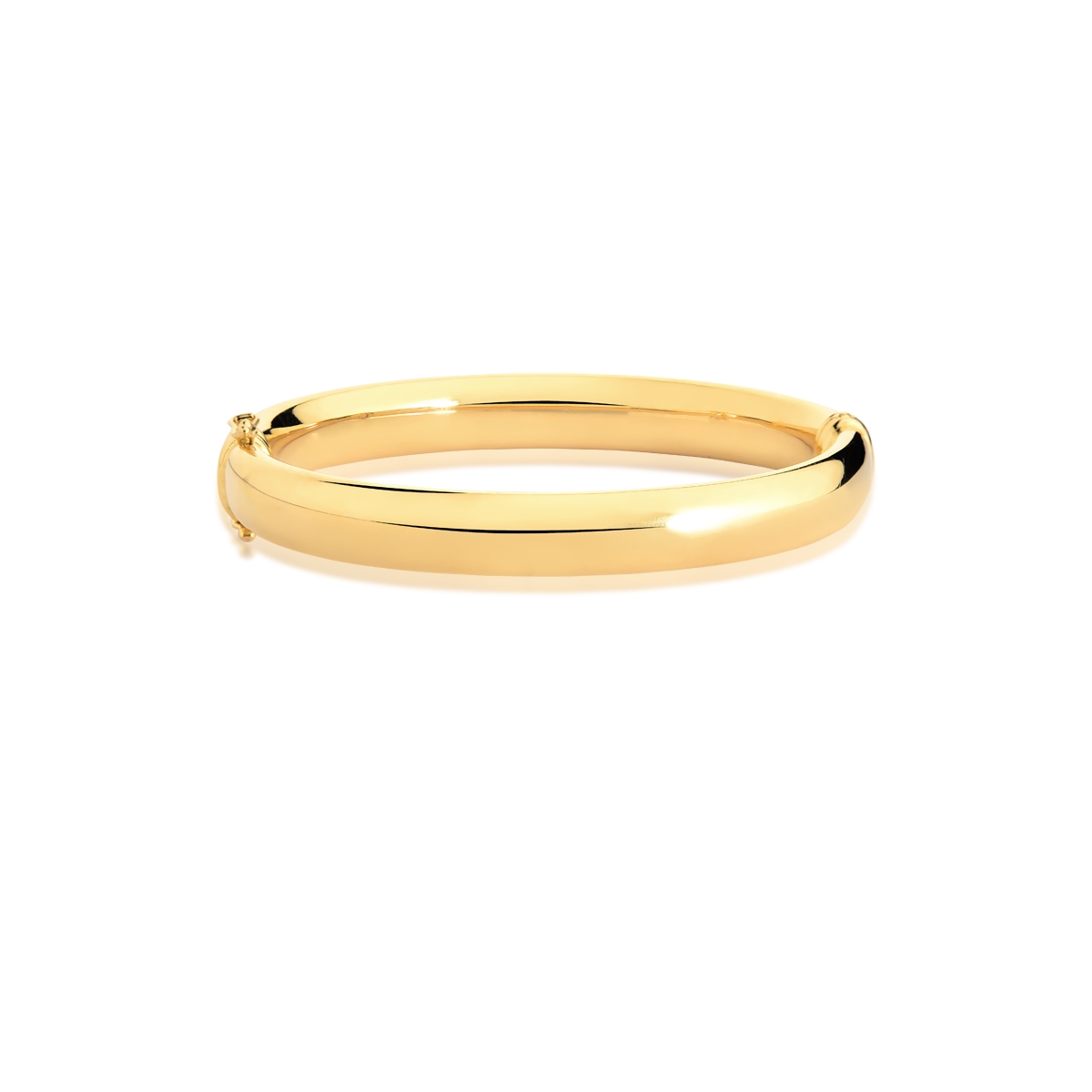 PULSEIRA DE OURO 18K FEMININA BRACELETE ALGEMA TUBO LARGA