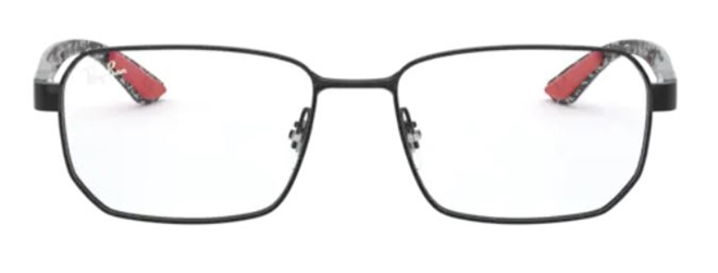 Óculos de Grau Ray-Ban RX8419 2509 54 Preto PAR19916