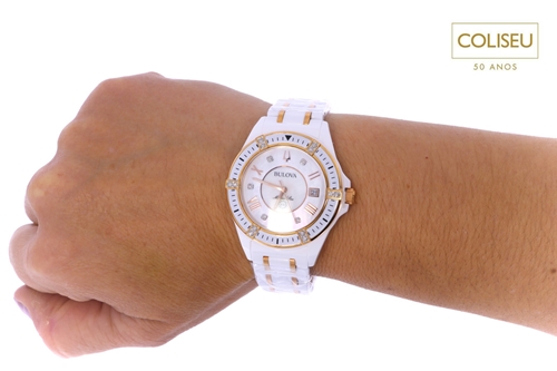 Relógio Bulova Feminino Marine Star- 98R241