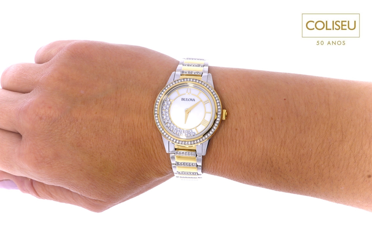 Relógio Bulova Feminino 98L245 - Coliseu Agente Oficial