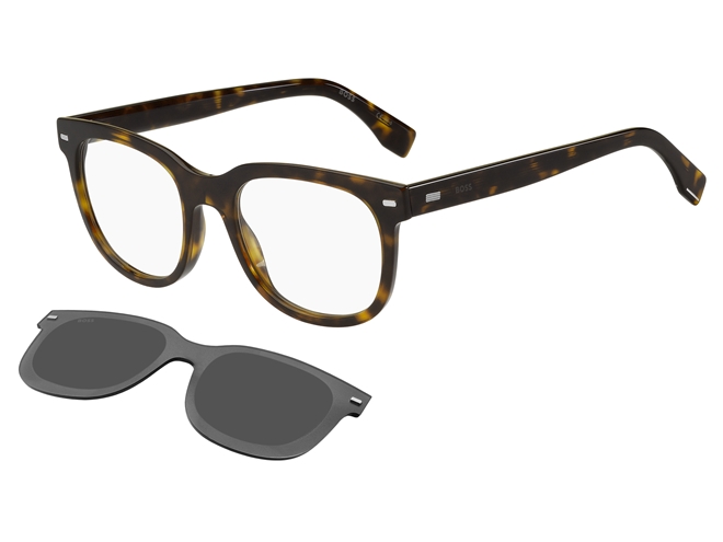 Armação Hugo Boss Clip-On Masculino