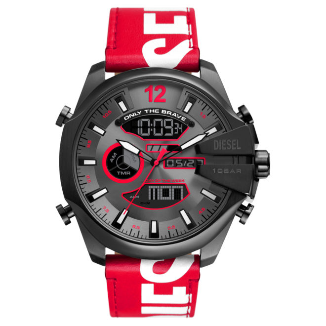 Relógio Diesel Mega Chief Anadigi - DZ4647B1 G2VB